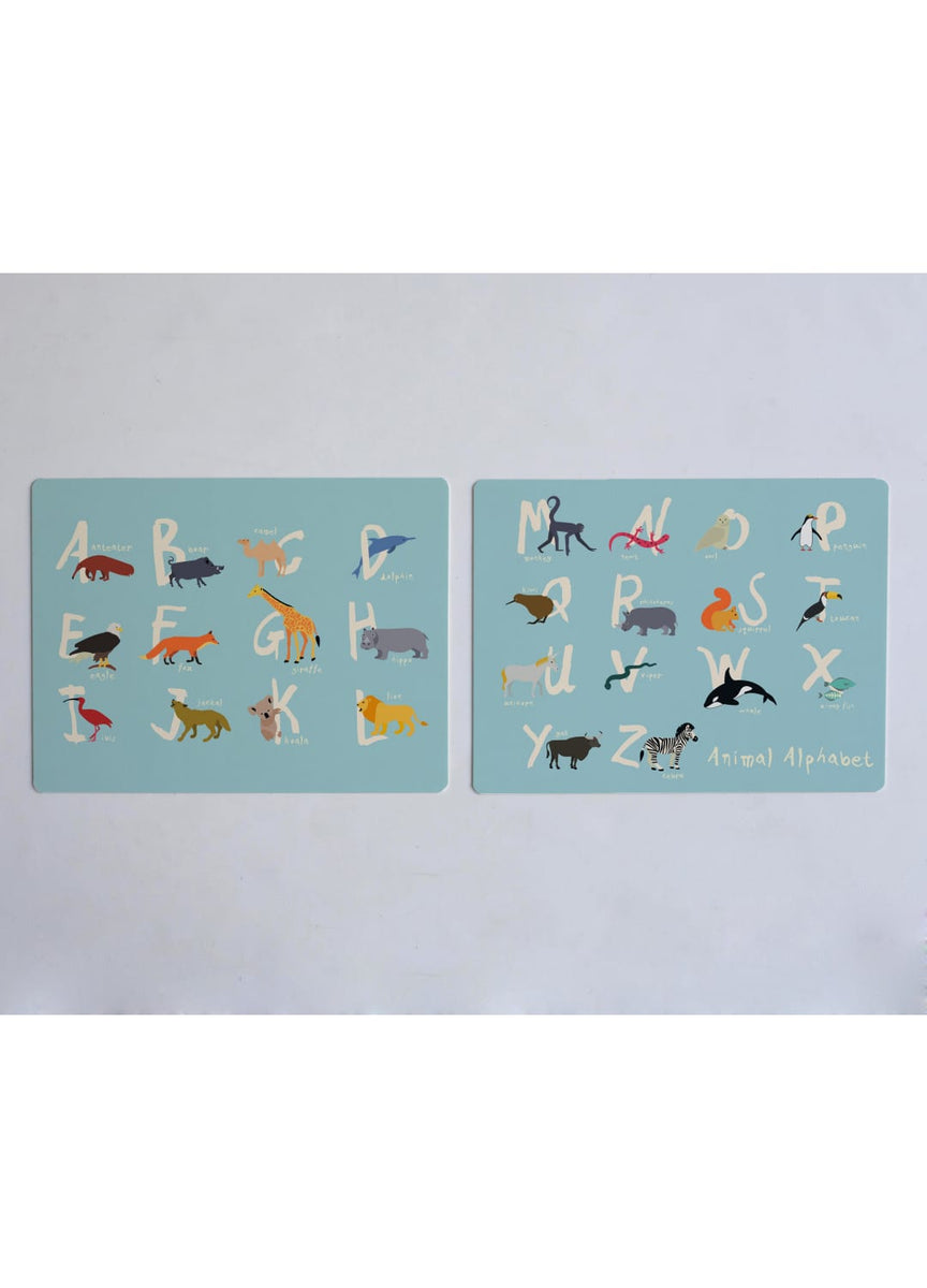 Lot De 2 Sets De Table - Alphabet – Les Bienfaiteurs