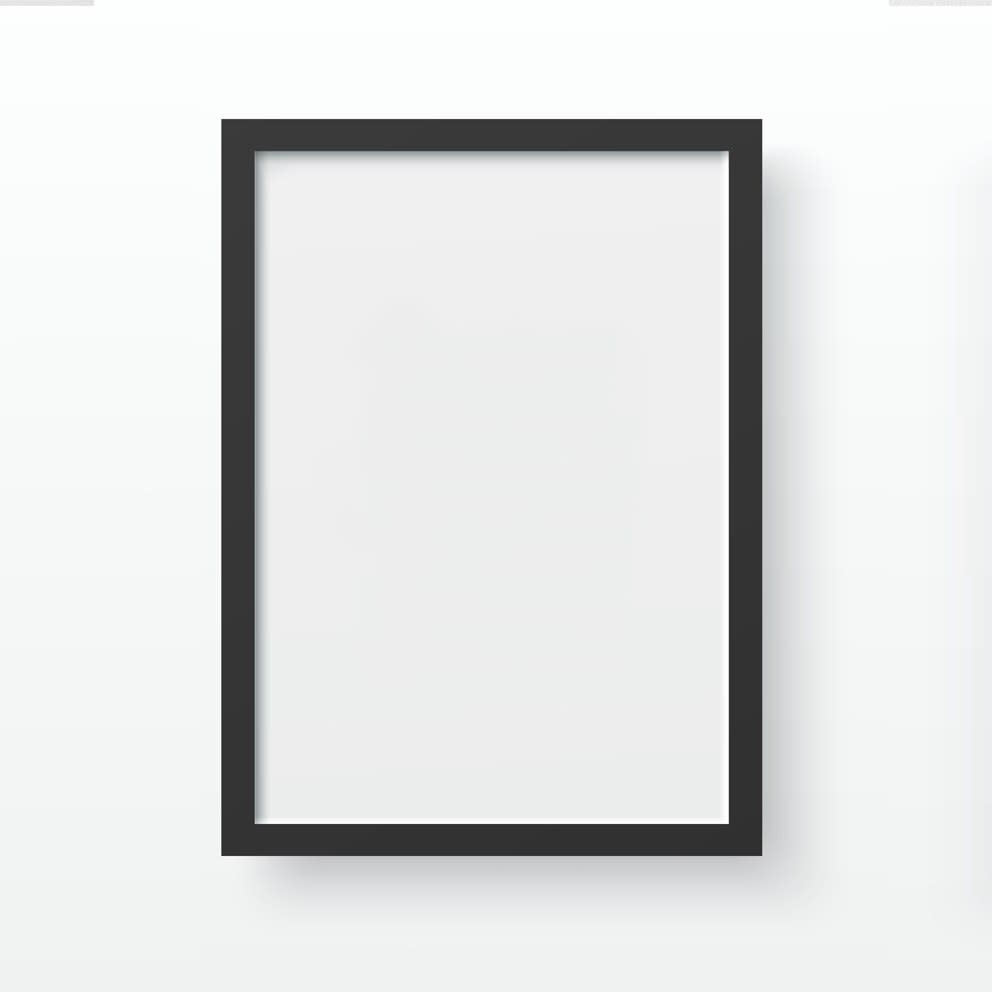 Cadre - Black A3 - Noir – Les Bienfaiteurs